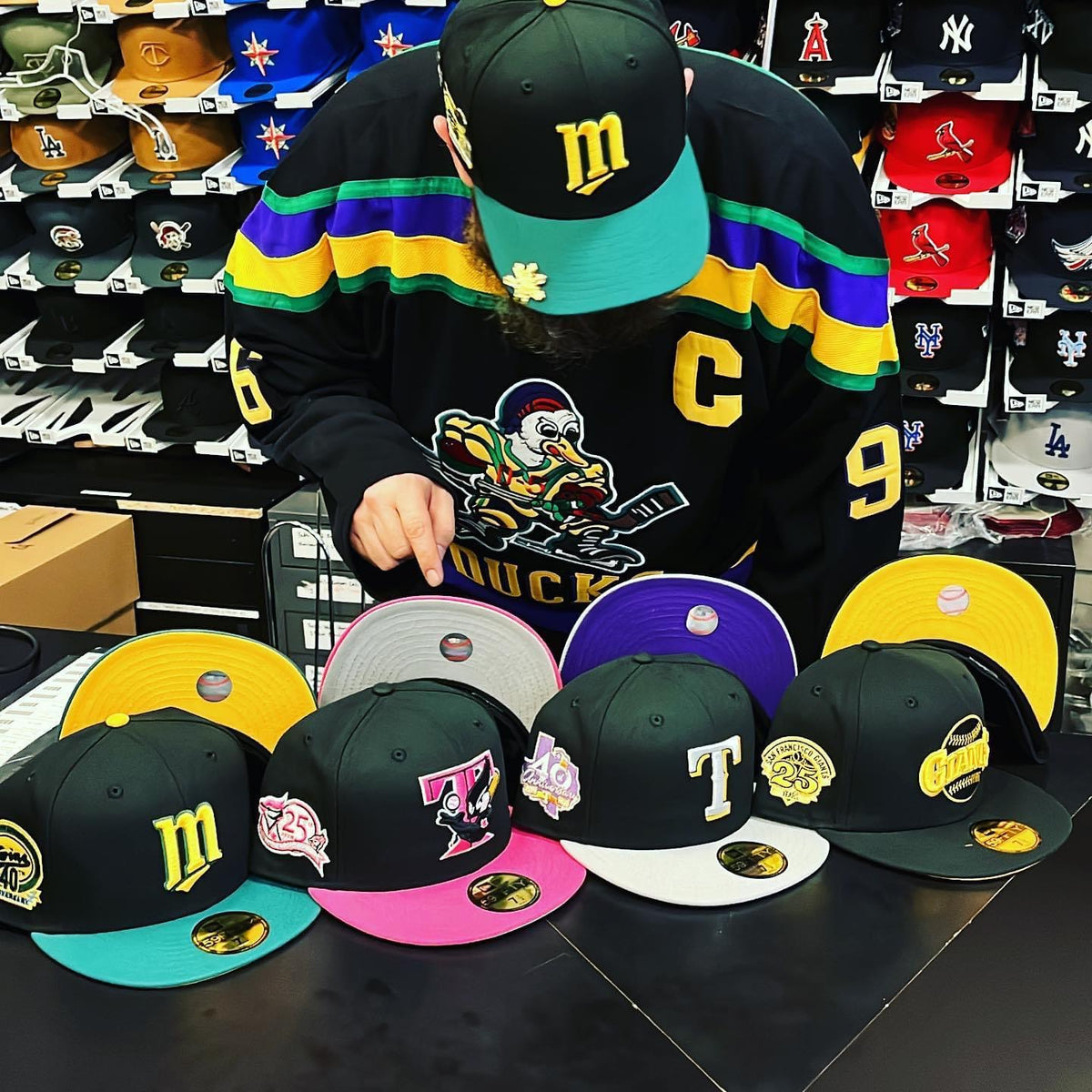 Wrestle Pack New Era Custom 59FIFTY Fitted Hats — Pro Image America