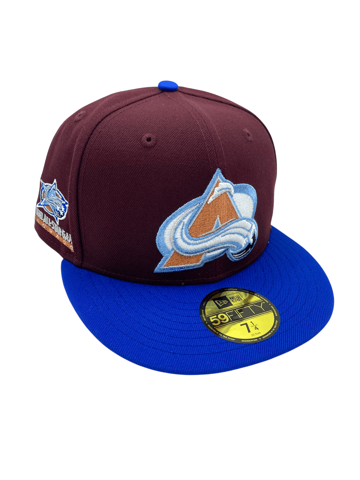 Adult Colorado Avalanche New Era Maroon Classic Custom Side Patch 59FI ...