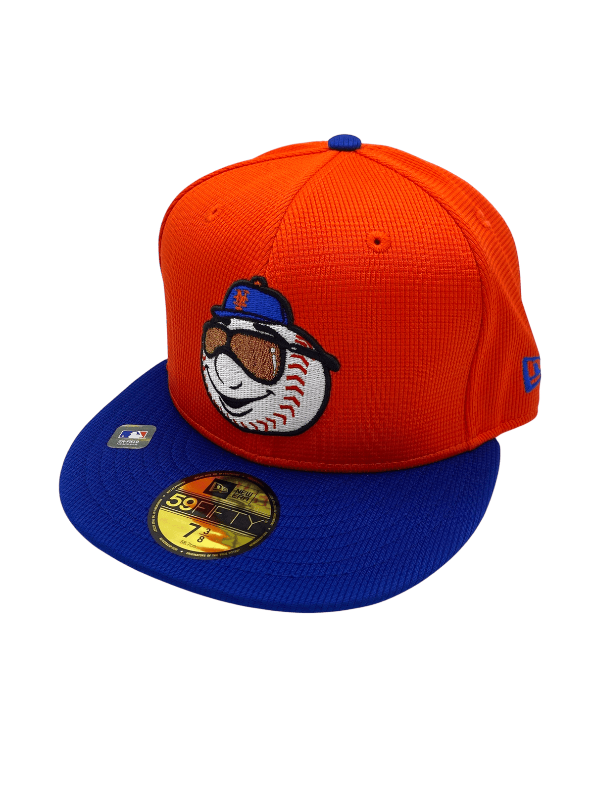 Adult New York Mets New Era Orange 2025 Spring Training 59FIFTY Fitted ...