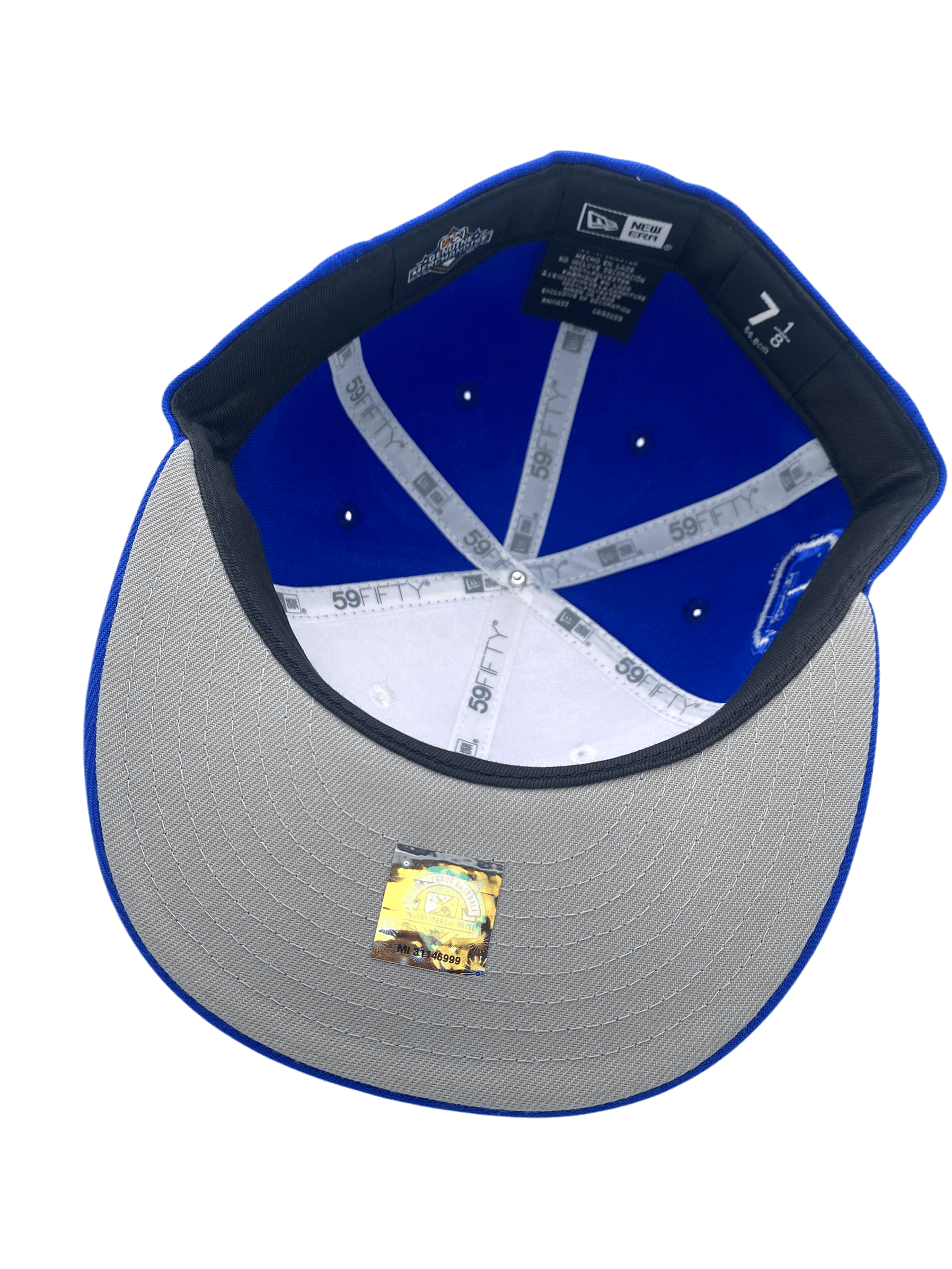 Adult St. Paul Saints New Era Blue/White Classic Script Custom Side Pa ...