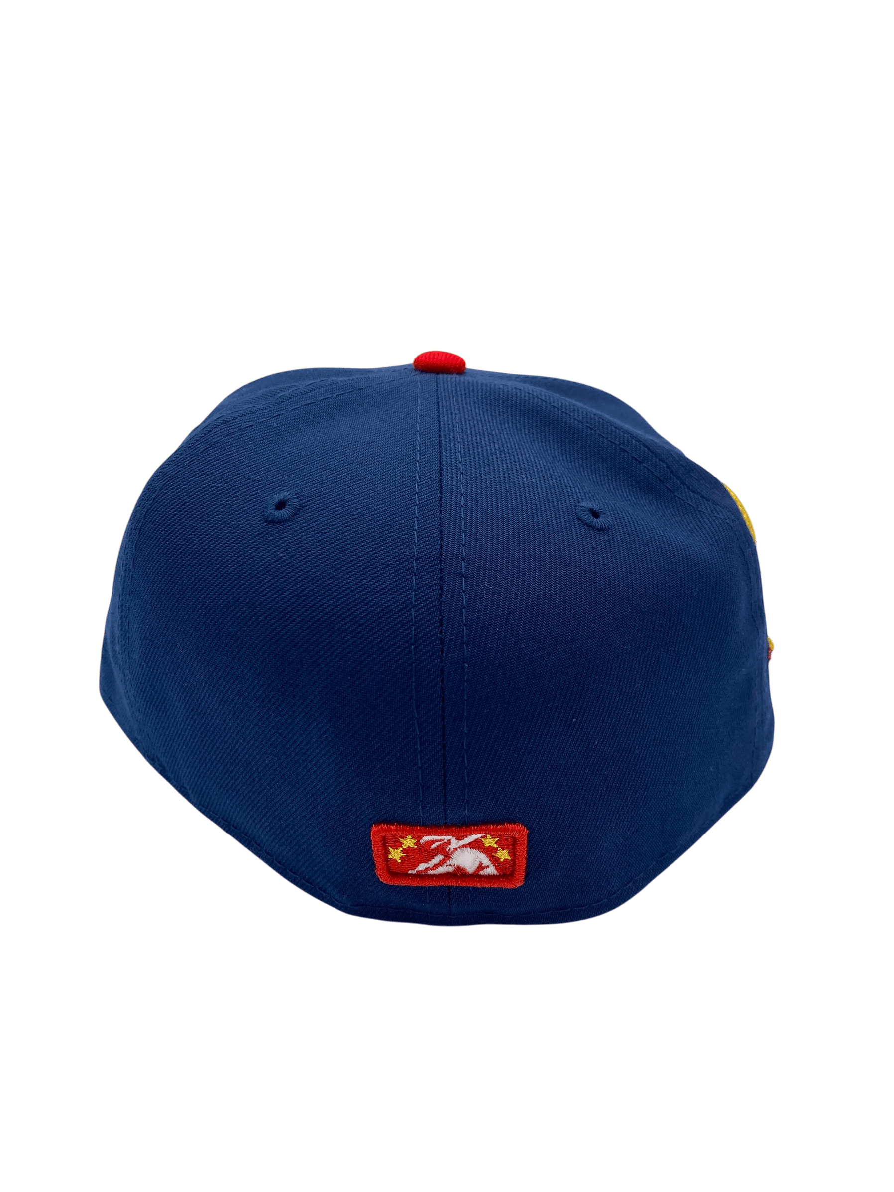 Adult St. Paul Saints New Era Navy/Red Script Custom Side Patch 59FIFT ...