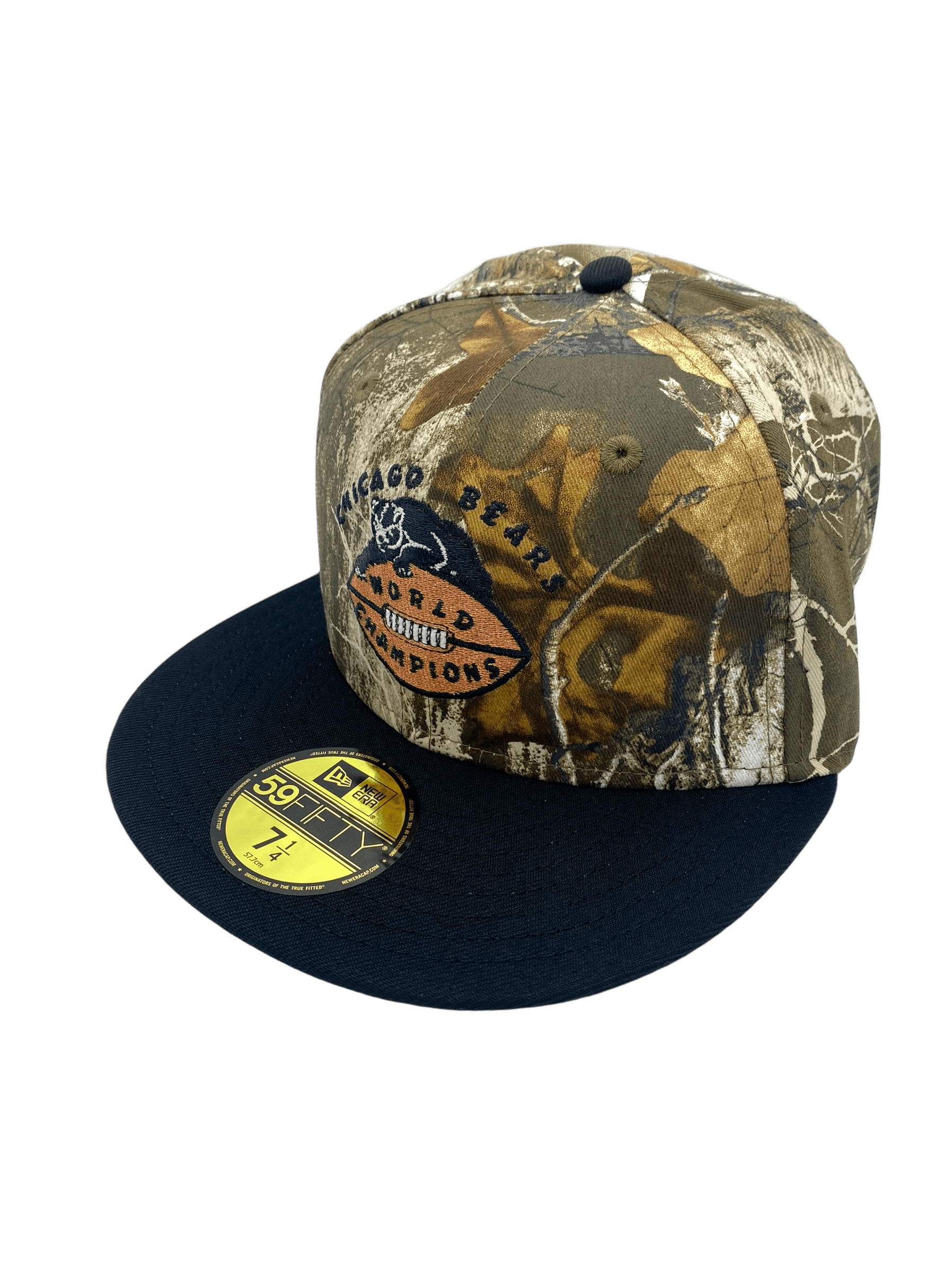 Adult Chicago Bears New Era Camo/Black Custom Side Patch 59FIFTY Fitte ...