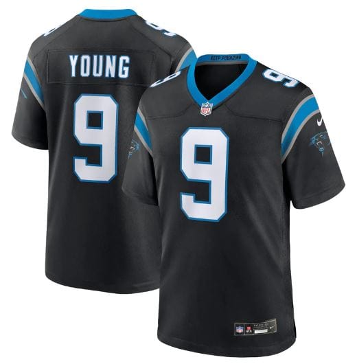 Bryce Young Carolina Panthers Nike Black Game Men's Jersey — Pro Image ...