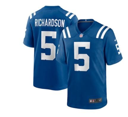 Youth Anthony Richardson Indianapolis Colts Nike Blue Game Jersey - Un ...