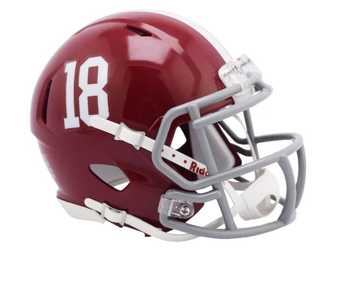 Alabama Crimson Tide Riddell Crimson Speed Mini Helmet — Pro Image America